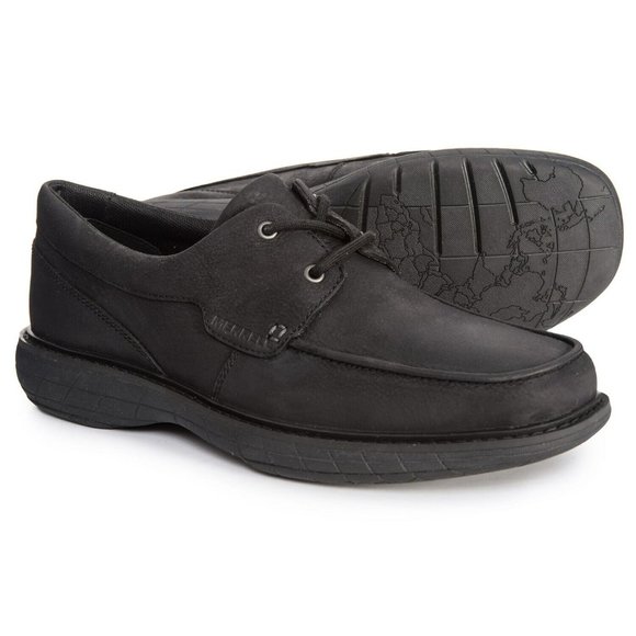 Merrell | Shoes | Merrell Mens World Vue Lace Oxford Black Full Grain ...